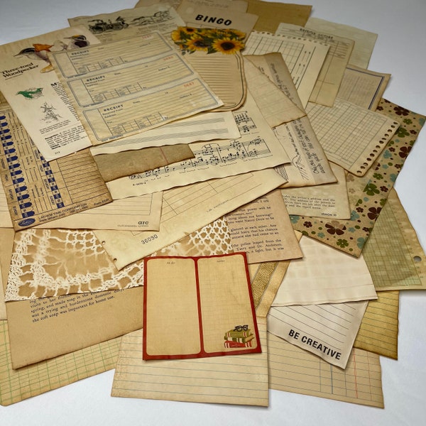 Coffee Stained Paper - Etsy