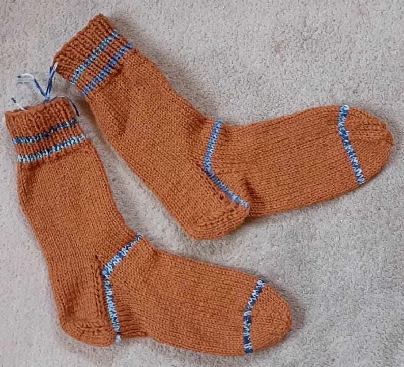 Handmade Woolen Socks - Etsy UK