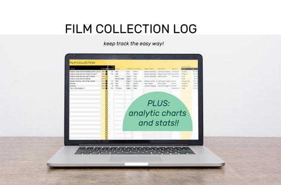 Movie Collection Tracker Easy Use Google Sheet - Etsy