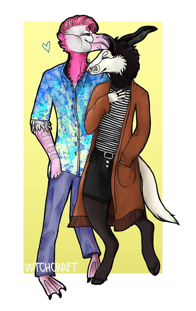 Character Art fullbody Feral Human Furry/anthro Ocs - Etsy