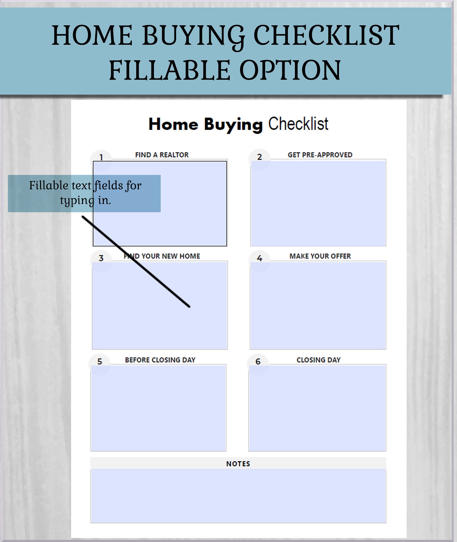 House Hunting Checklist | Home Buying | House Tracker | House ...