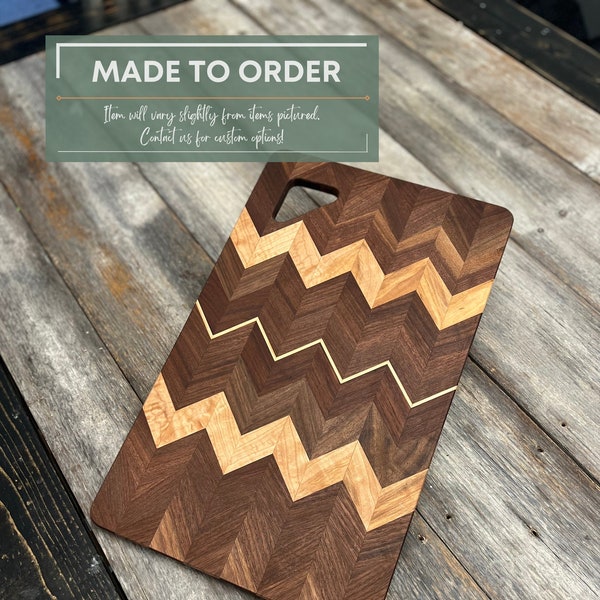 Chevron Tray - Etsy