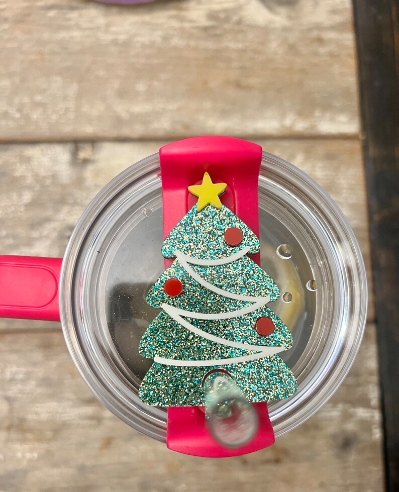 Acrylic Stanley Topper: Festive Christmas Tree Edition - Etsy