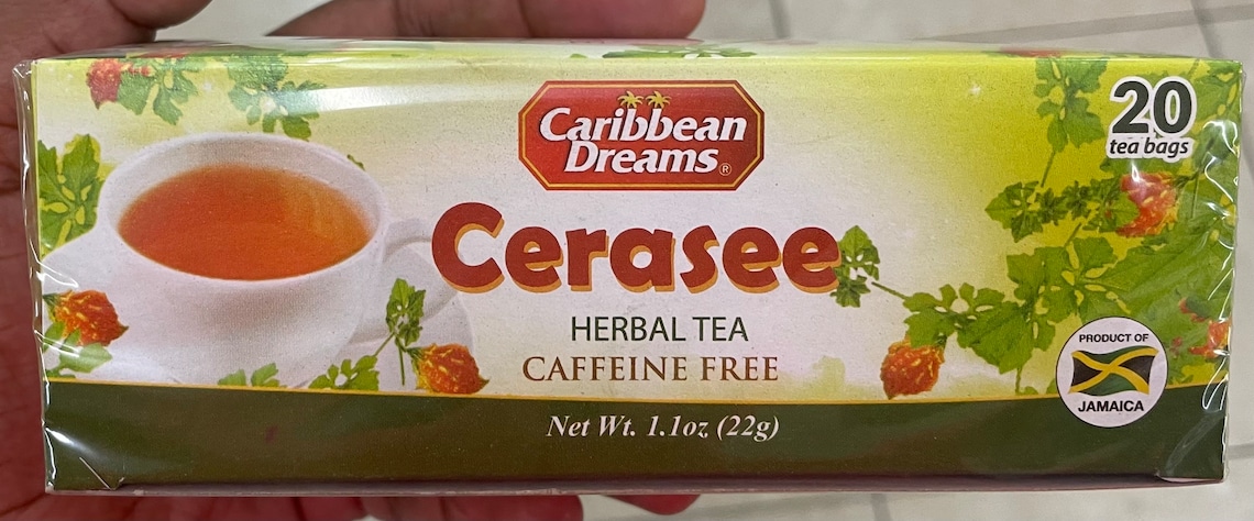 Jamaican All Natural Cerasee Tea Bags Packaged in Jamaica. - Etsy