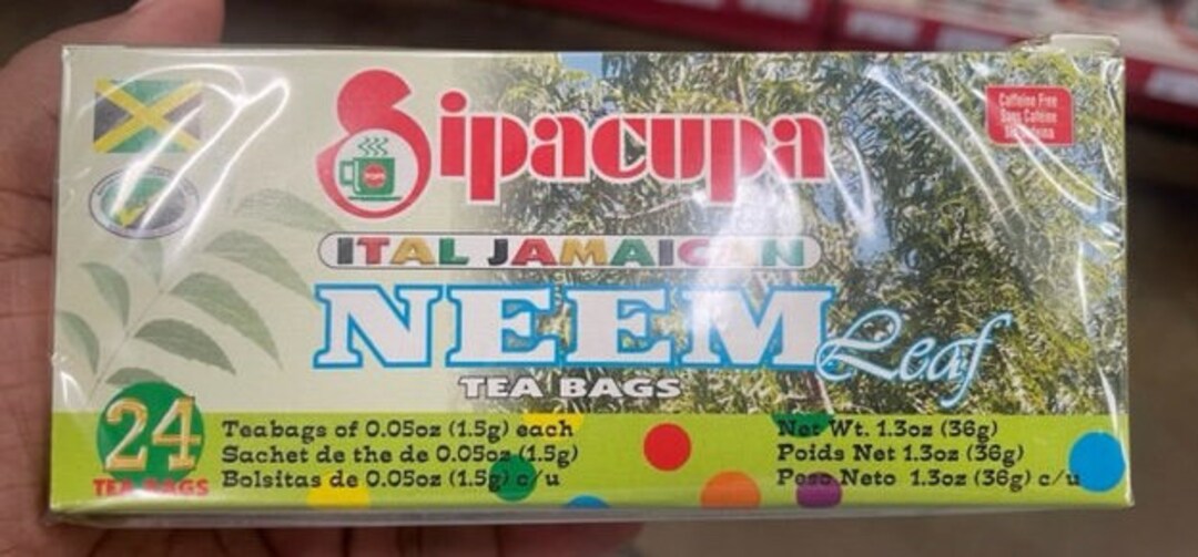 Jamaican All Natural NEEM Tea Bags Produced in Jamaica. - Etsy