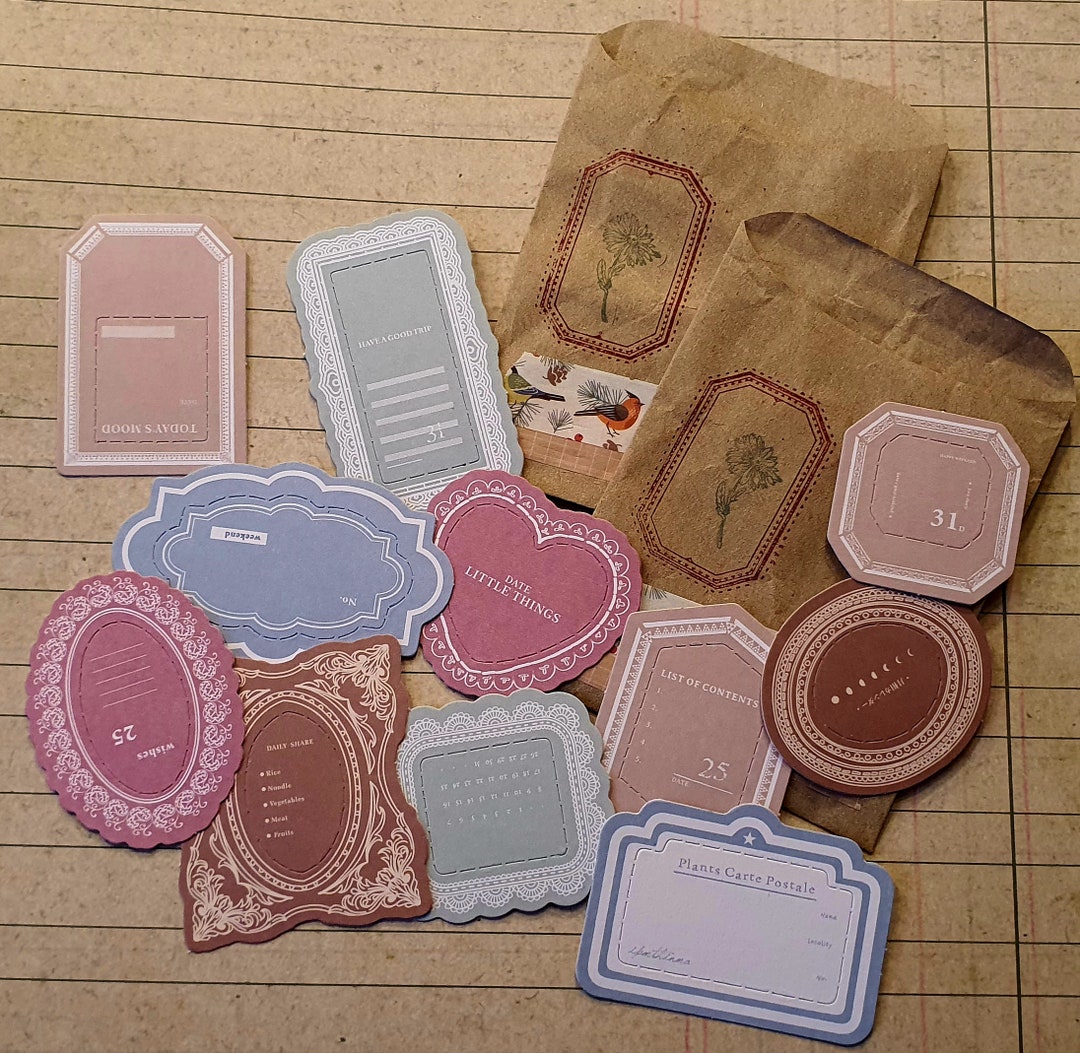 Bullet Journal Labels/ Bullet Journal Tag/ Grab Bag of 12 Different ...
