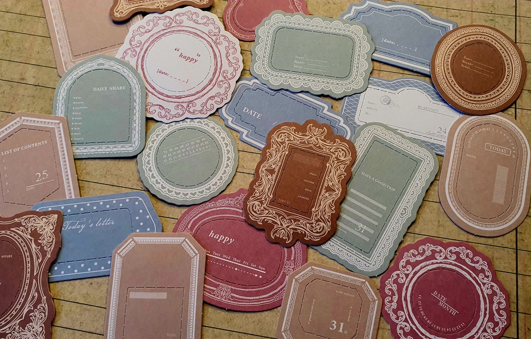 Bullet Journal Labels/ Bullet Journal Tag/ Grab Bag of 12 Different ...