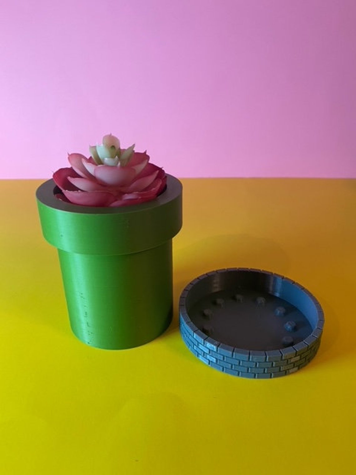 Super Mario Inspired Pipe Planters. Perfect for Succulent and | Etsy