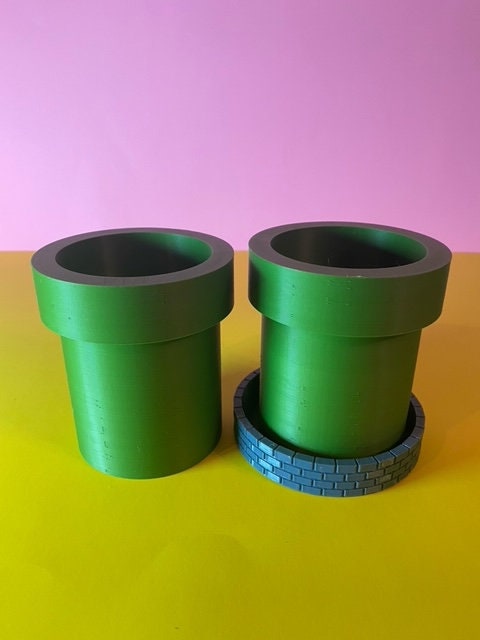 Super Mario Inspired Pipe Planters. Perfect for Succulent and | Etsy