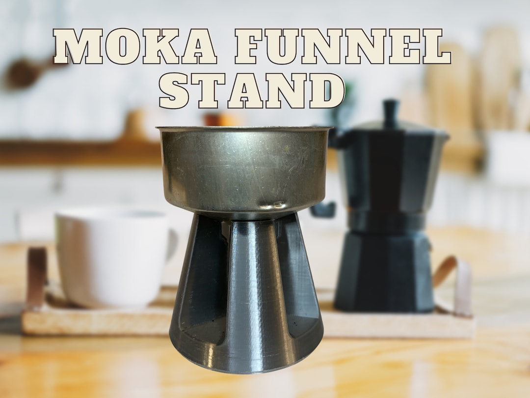 Bialetti Moka 6-cup Funnel Stand. Stove Top Espresso / Coffee Maker ...
