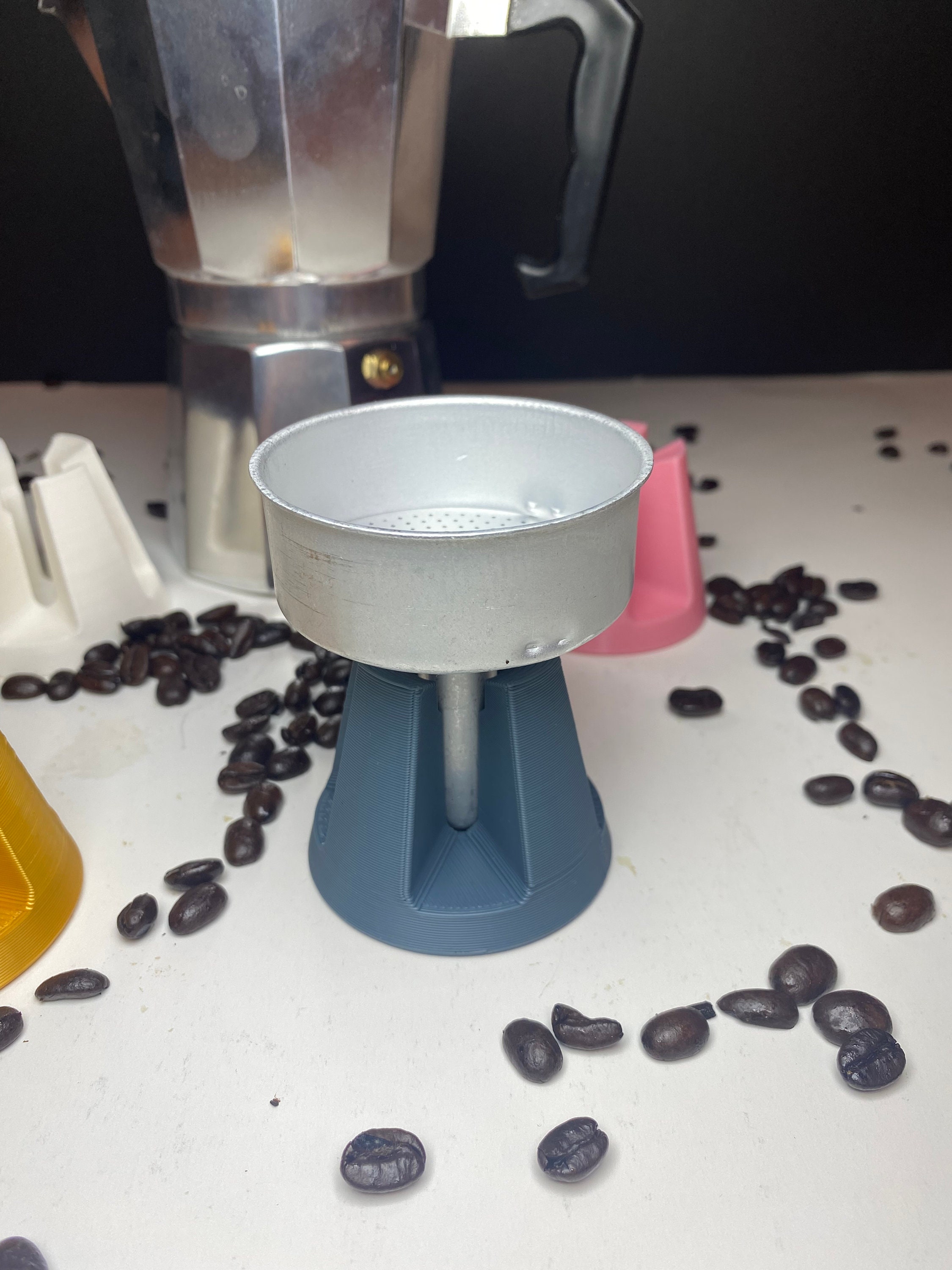 Bialetti Moka 6-cup Funnel Stand. Stove Top Espresso / Coffee Maker ...