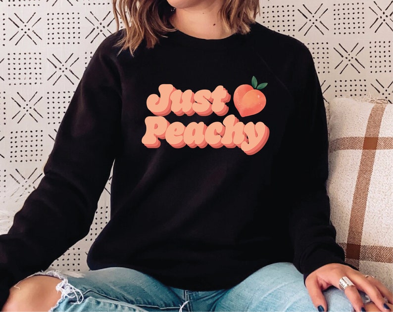 Just Peachy PNG Sublimation Transfer File Just Peachy Boho - Etsy