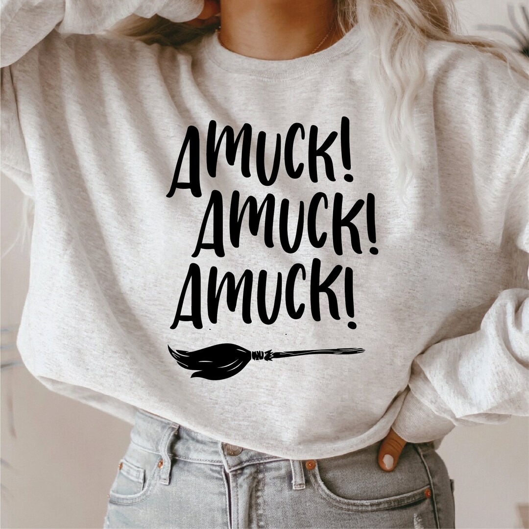 Amuck Amuck Amuck SVG PNG File for Shirts Cricut Sublimation - Etsy