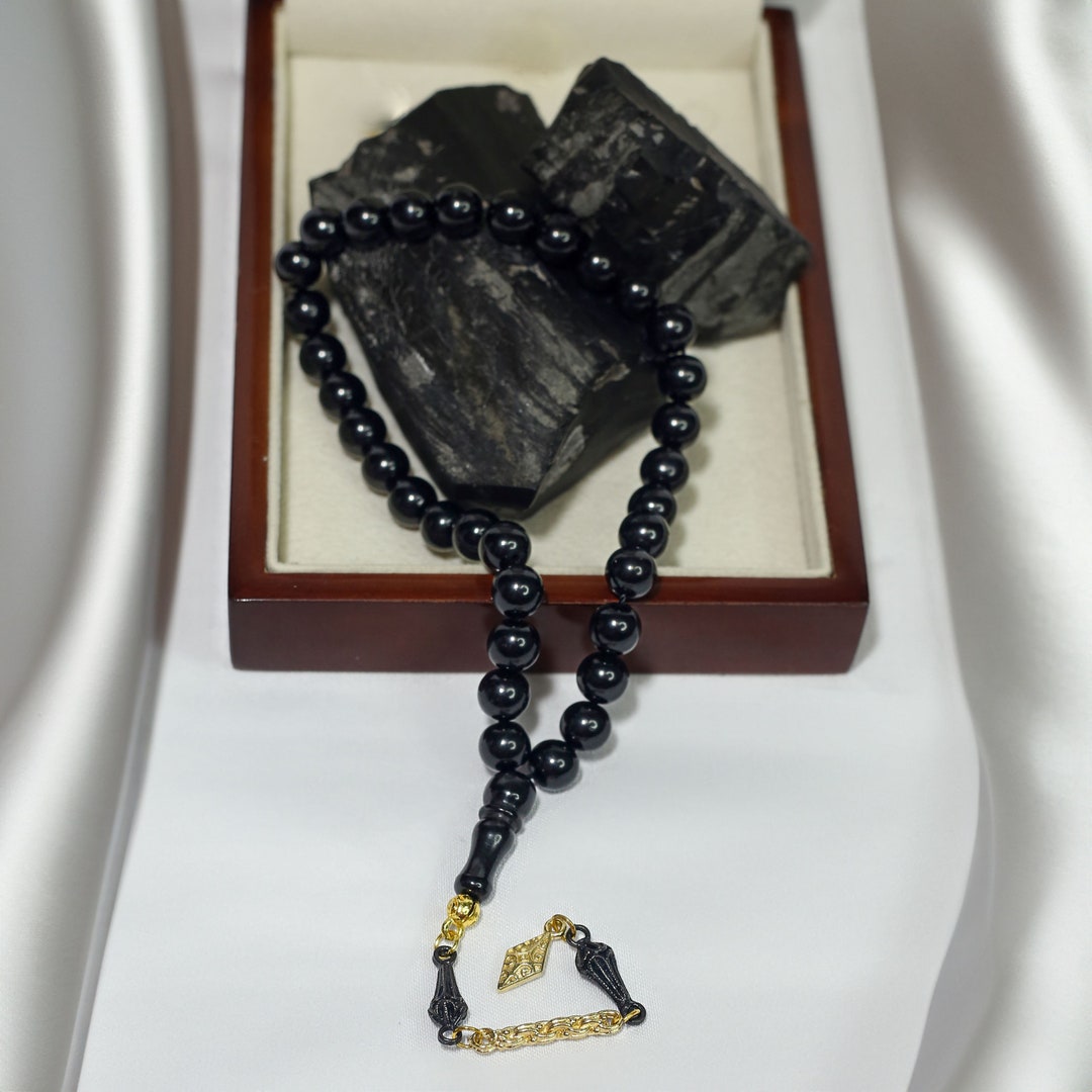 Oltu Stone Simple Processing Model Rosary - Etsy