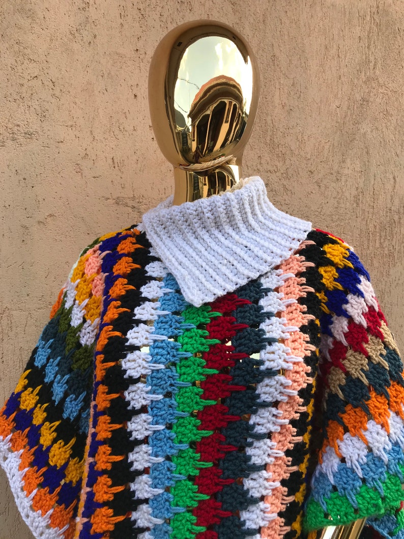 Kai Poncho Pdf Pattern. - Etsy