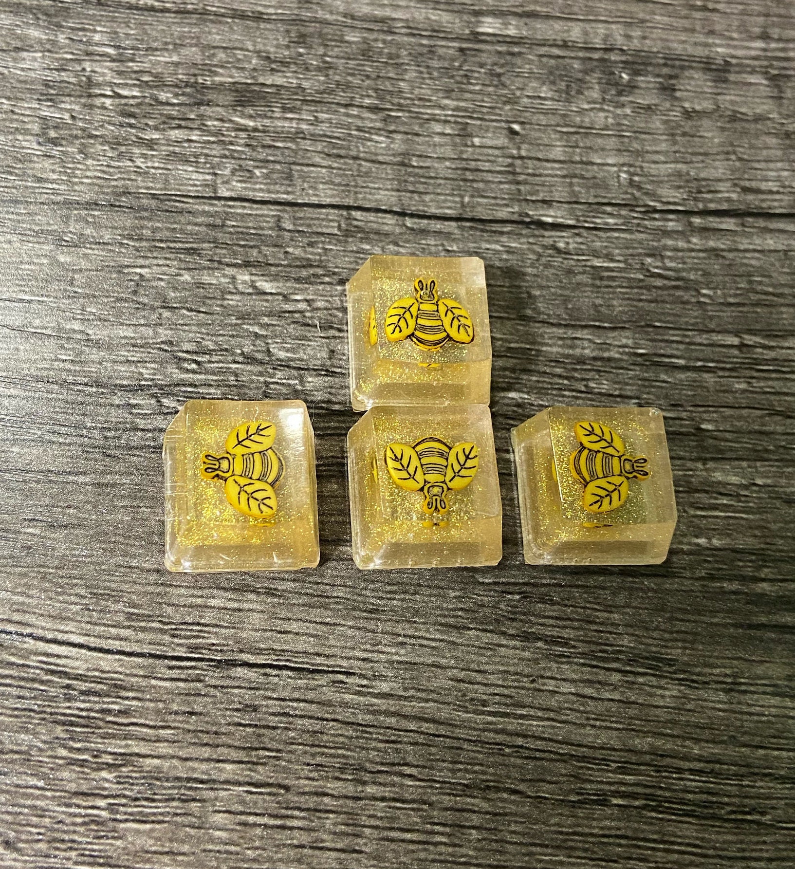 Bee Keycaps (arrow Key Set) - Etsy