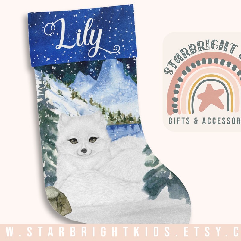 Christmas Stocking Fox - Etsy