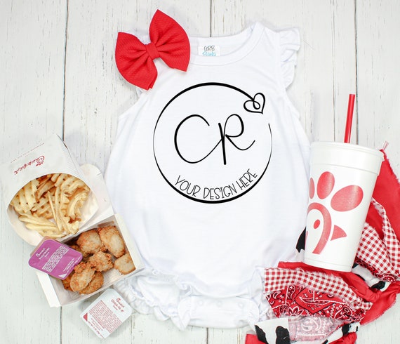 ARB Chicfila Ruffle Bubble Mock-up | Etsy