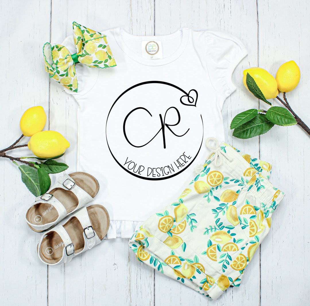 Blanks Boutique Lemon Girls Mock-up - Etsy