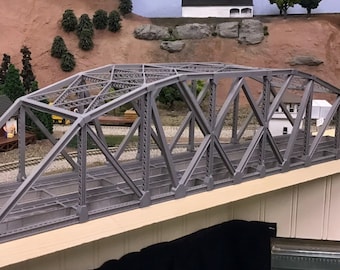 Double Track Lift Bridge Model Kit, Ho-scale - Etsy