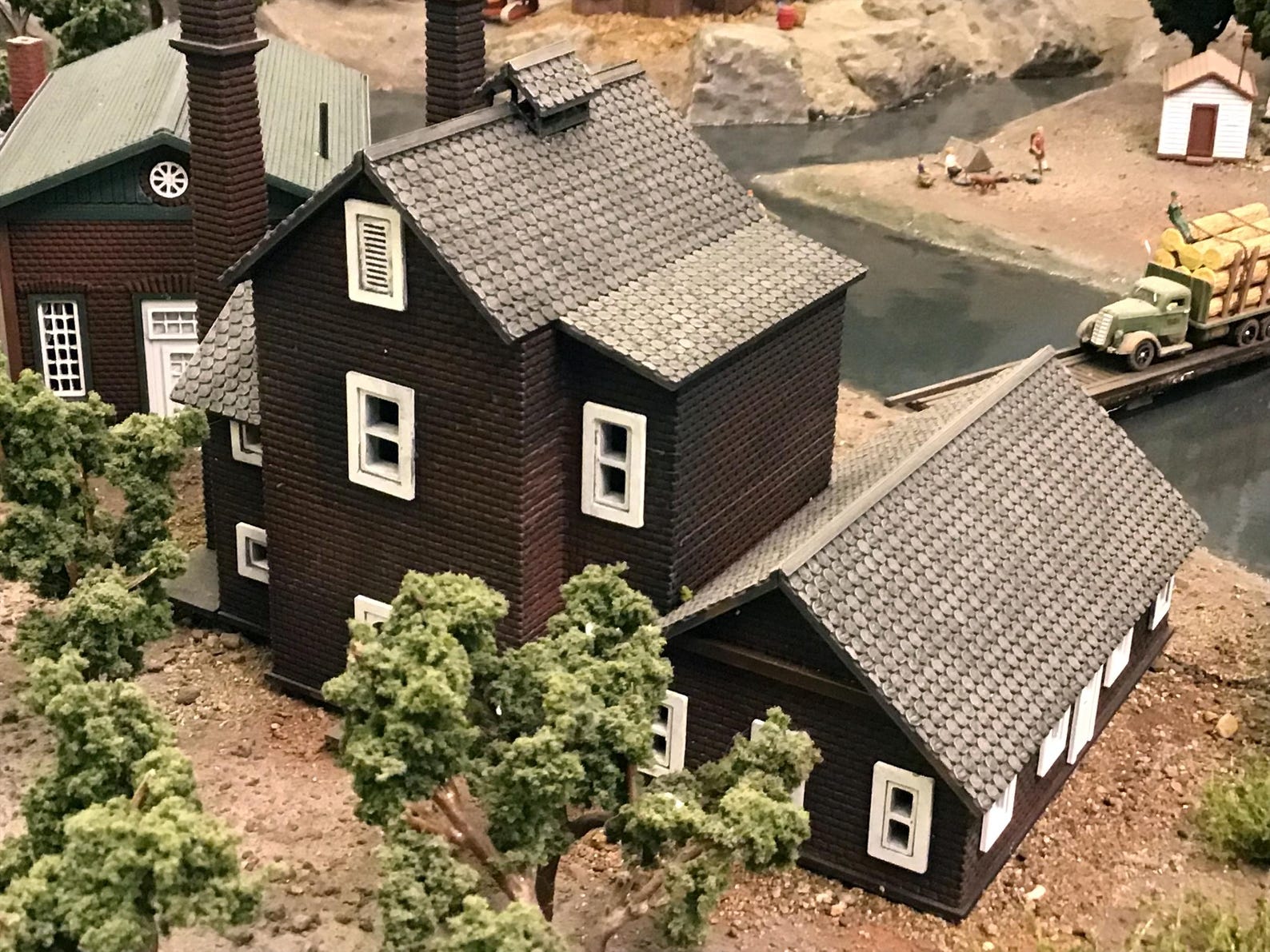 HO Scale Model Railroad Brewery Building - Etsy