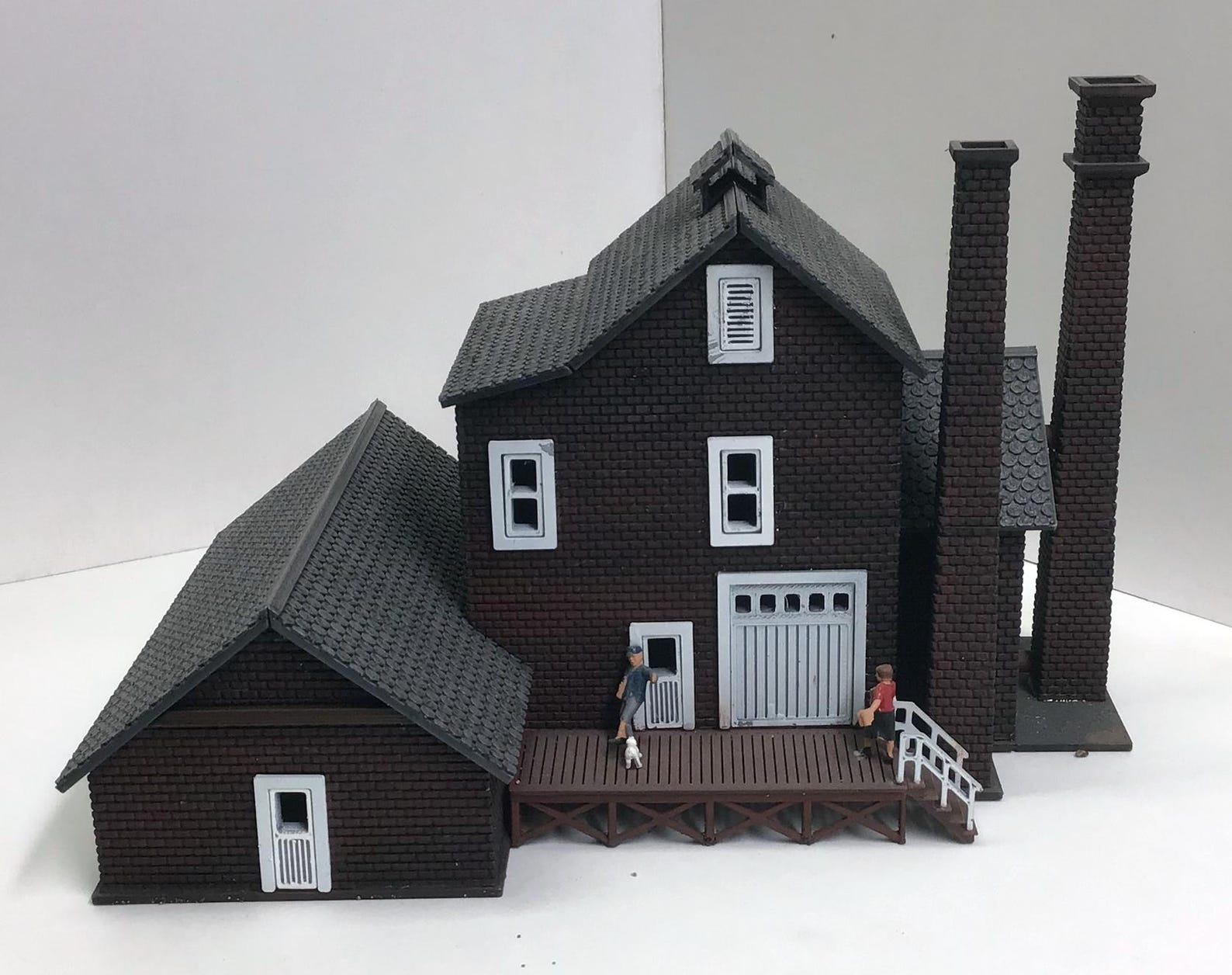 HO Scale Model Railroad Brewery Building - Etsy