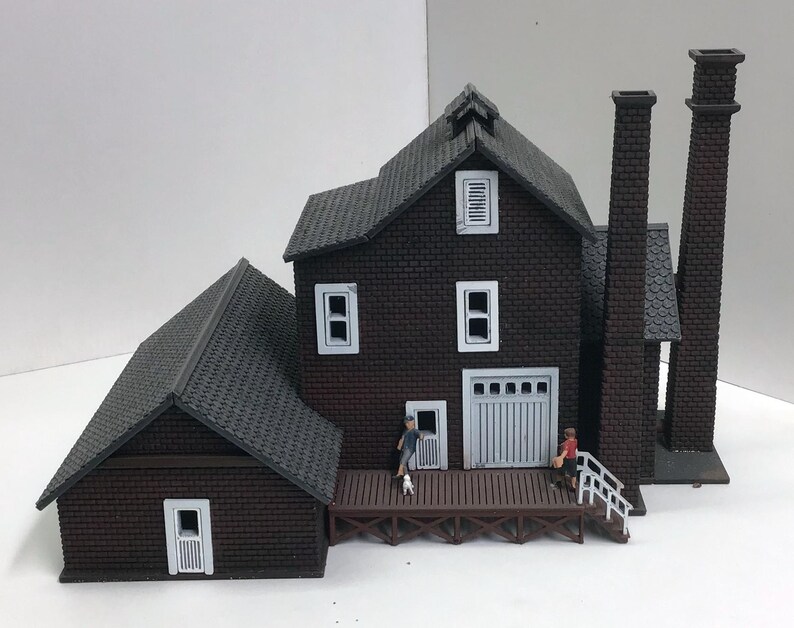 HO Scale Model Railroad Brewery Building - Etsy
