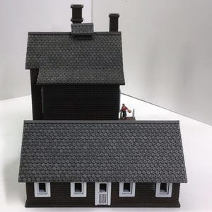HO Scale Model Railroad Brewery Building - Etsy