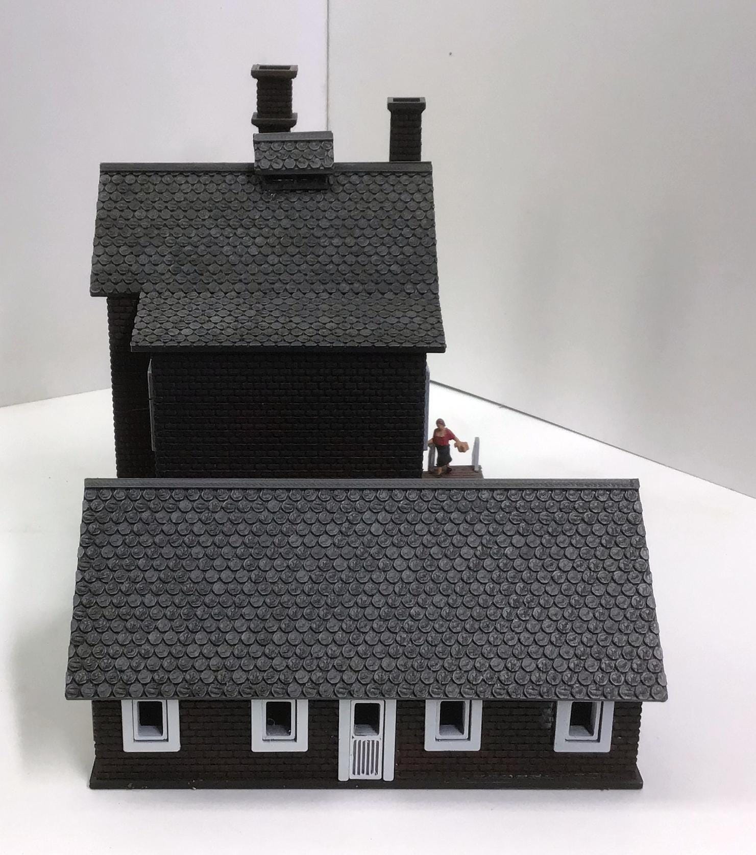 HO Scale Model Railroad Brewery Building - Etsy