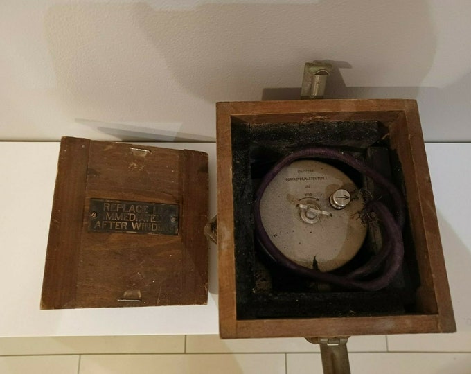 WW2 RAF Air Ministry Spitfire Aircraft Master Contactor Pip Squeak 10A ...