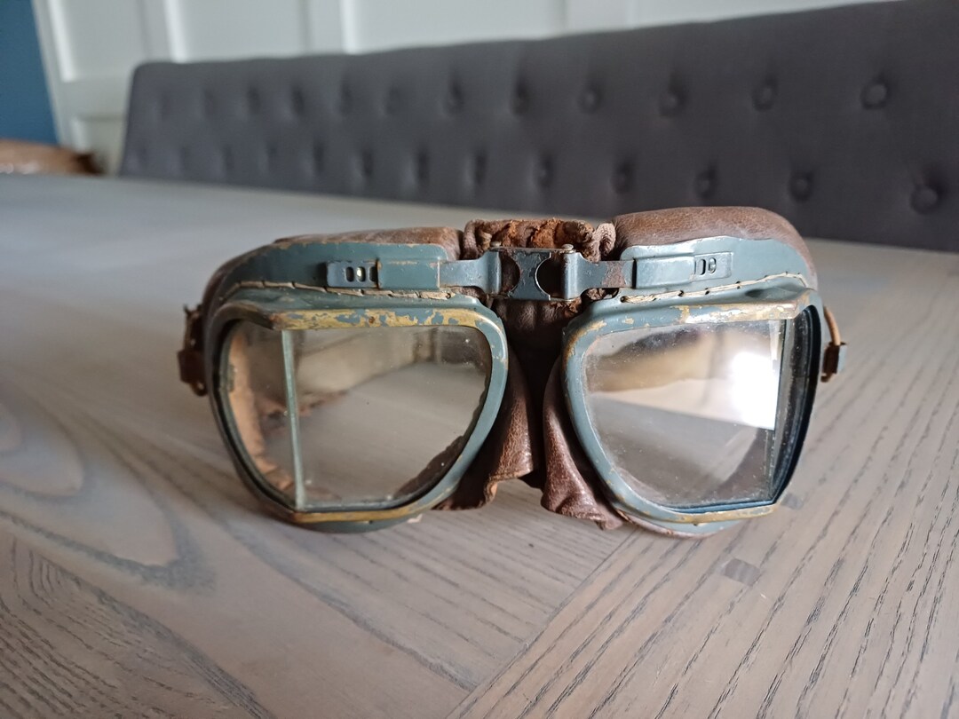 WW2 Air Ministry MK VIII RAF Flying Goggles. Lancaster, Spitfire - Etsy