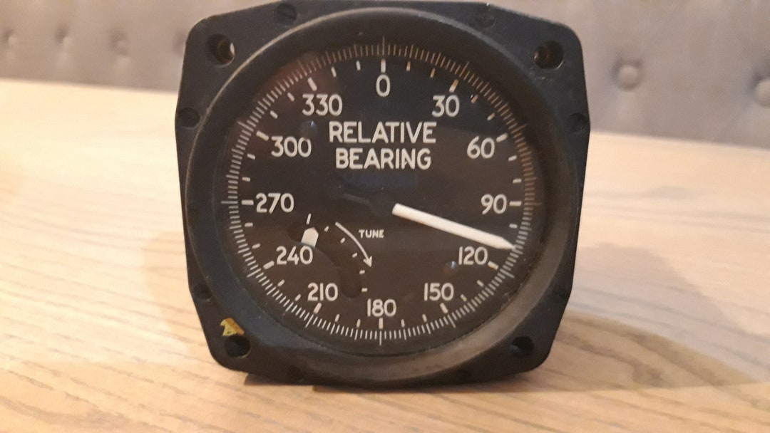RAF Avro Vulcan Bomber Aircraft Relative Bearing Indicator Gauge - Etsy