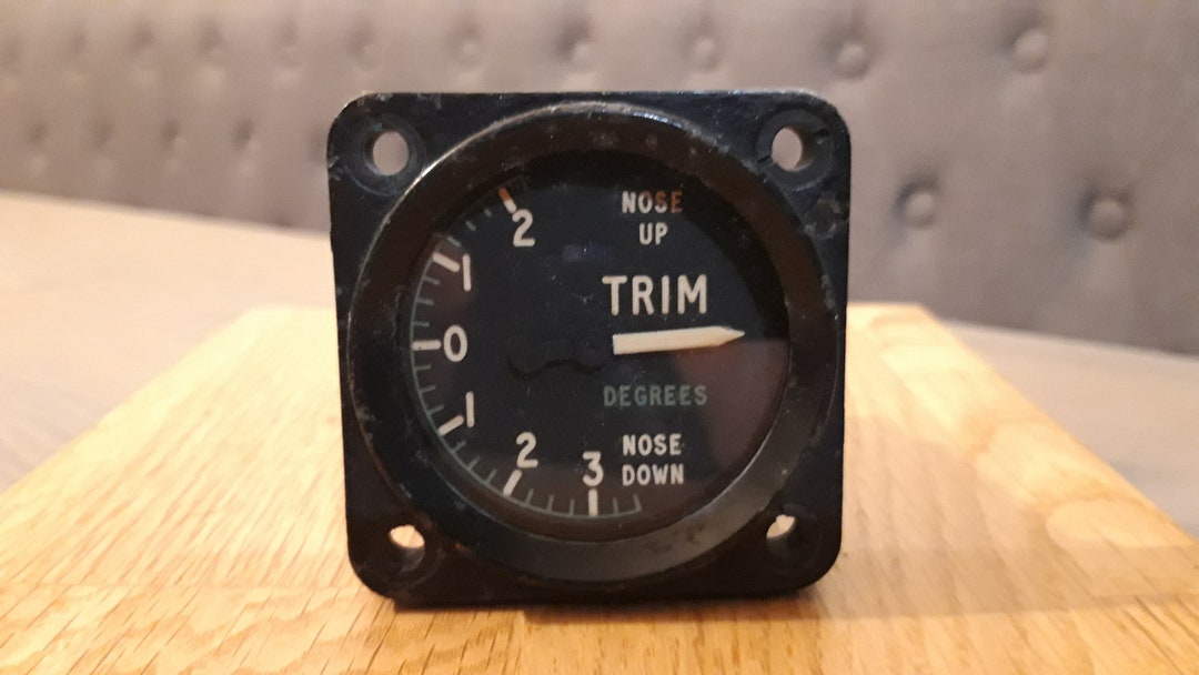RAF Hawker Hunter Jet Aircraft Trim Gauge - Etsy