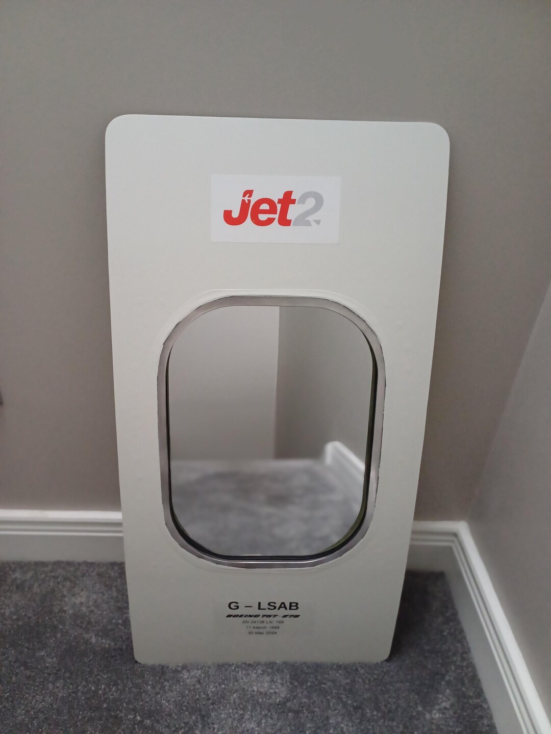 Boeing 757-200 JET2 Airways Window Fuselage Cut Mirror G-LSAB - Etsy