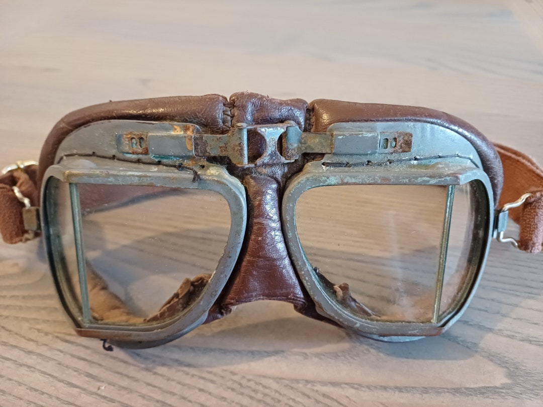 WW2 Air Ministry MK VIII RAF Flying Goggles. Lancaster, Spitfire - Etsy