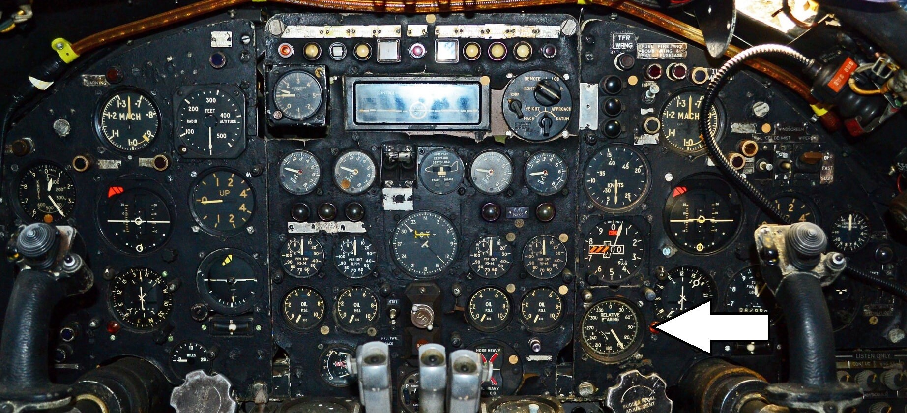 RAF Avro Vulcan Bomber Aircraft Relative Bearing Indicator Gauge - Etsy ...