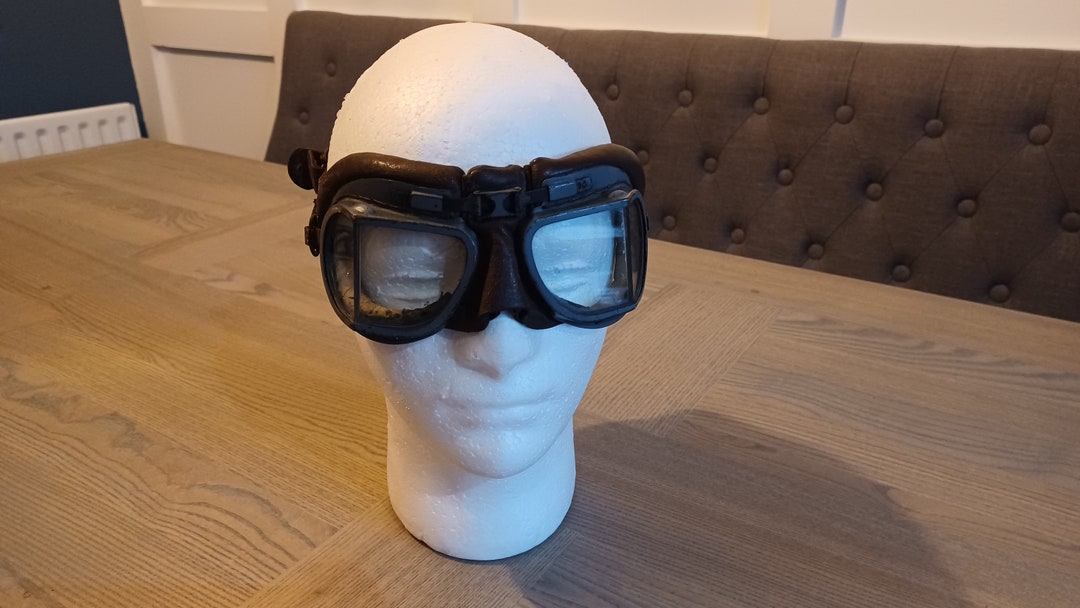 WW2 Air Ministry Stamped MK VIII RAF Flying Goggles. Lancaster ...