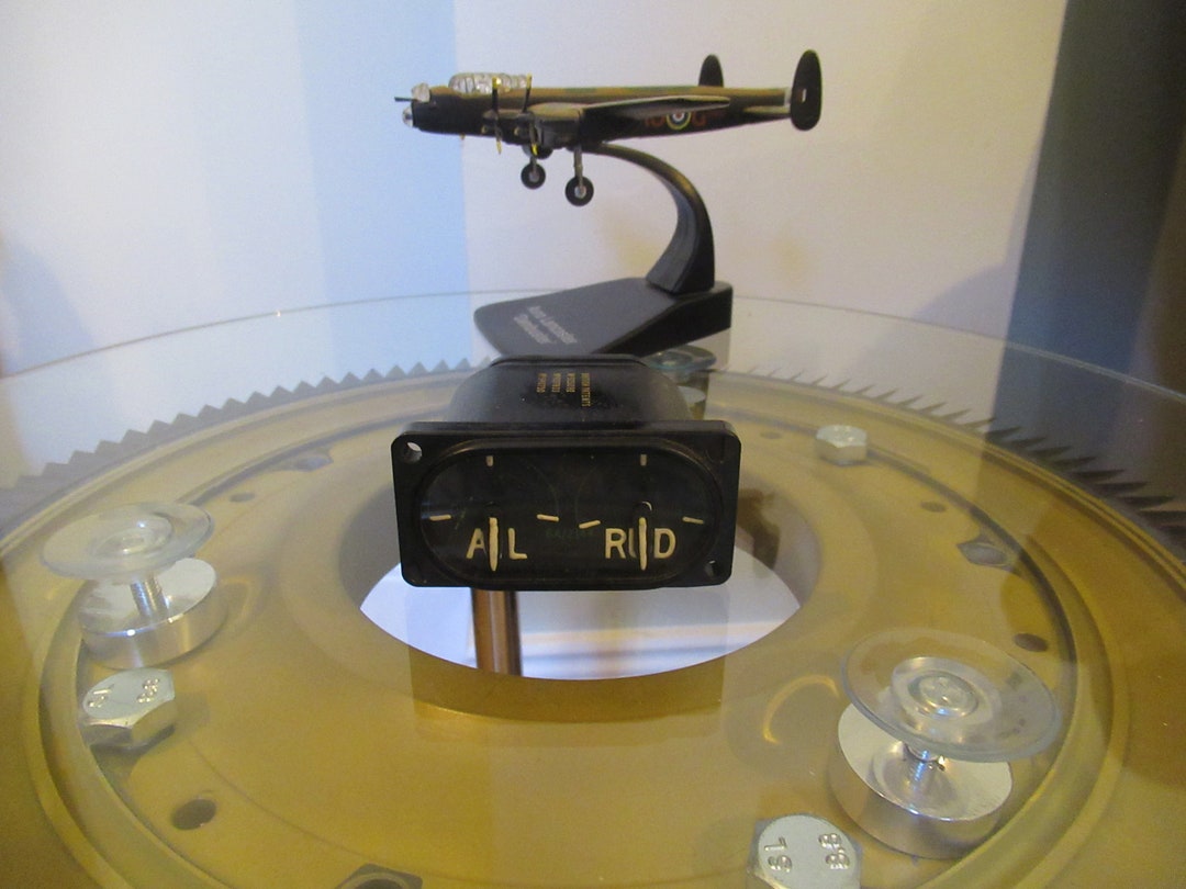 WW2 Era RAF Smiths Desynn 6A/2144 Cockpit Dual Trim Indicator Gauge ...