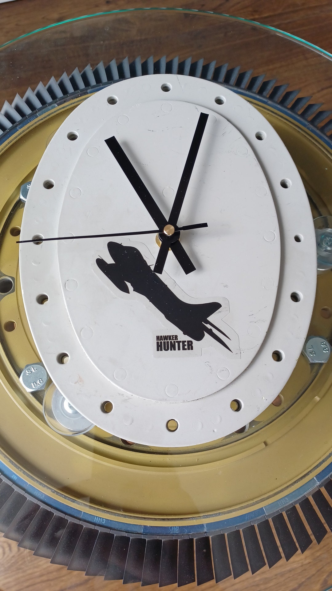 RAF Hawker Hunter Jet Aircraft Upcycled Fuel Access Panel - Etsy