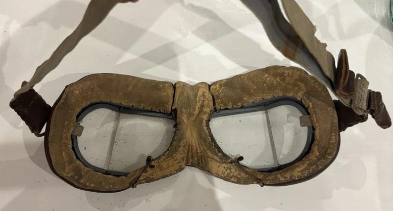 WW2 Air Ministry MK VIII RAF Flying Goggles. Lancaster, Spitfire - Etsy