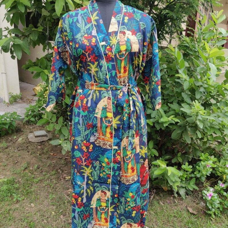 Indian Cotton Robe - Etsy