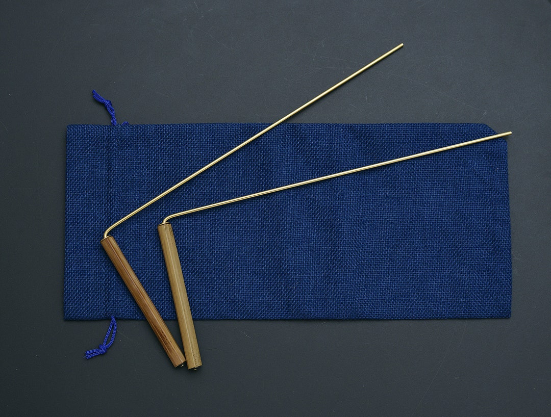 Rad-master Dowsing Rods Geobiology Dowsing - Bamboo Model - Brass Rods ...