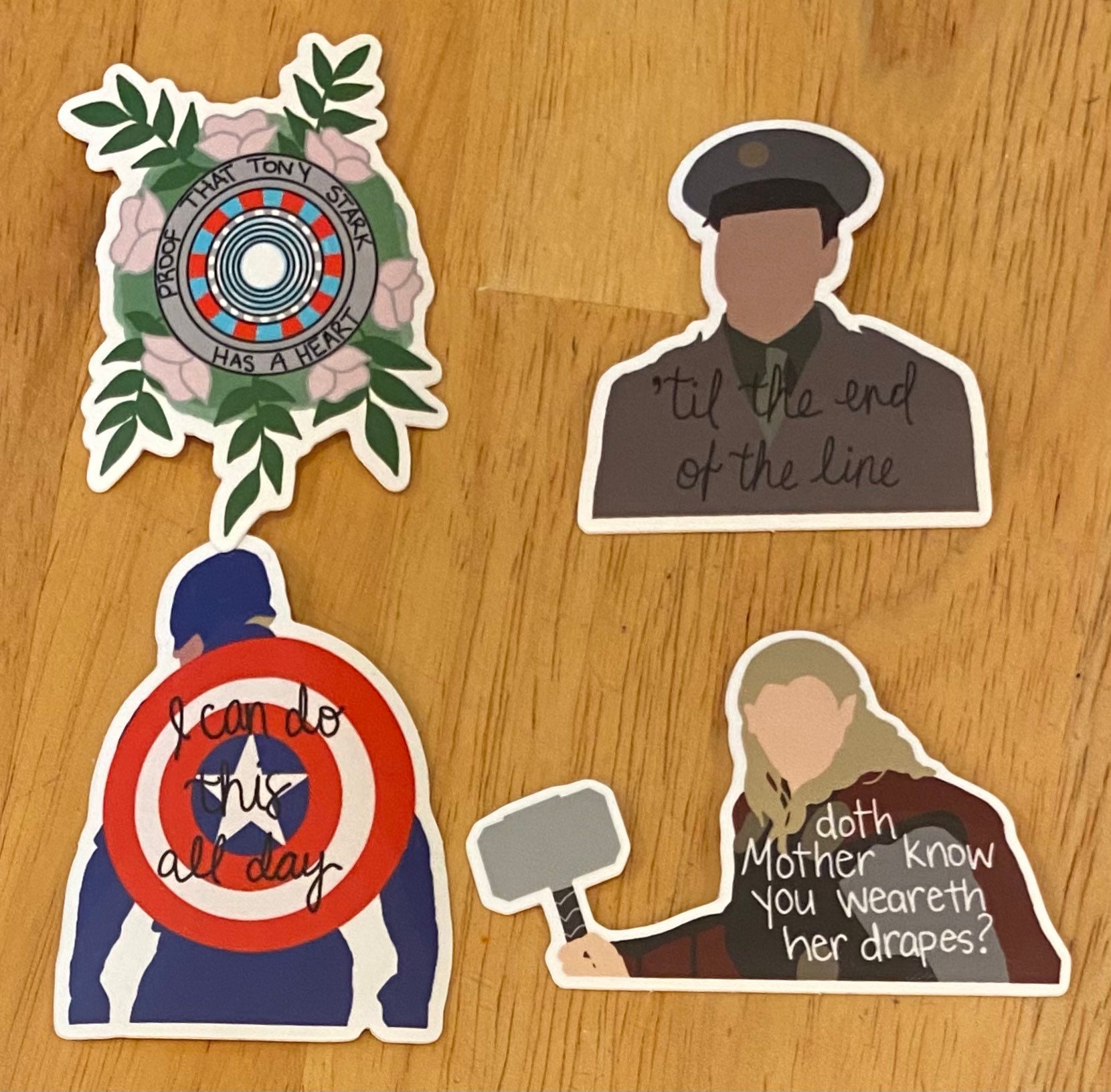 Sergeant Bucky Barnes til the End of the Line Vinyl Sticker - Etsy