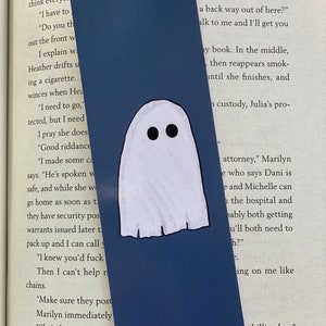 Ghost Bookmark - Etsy