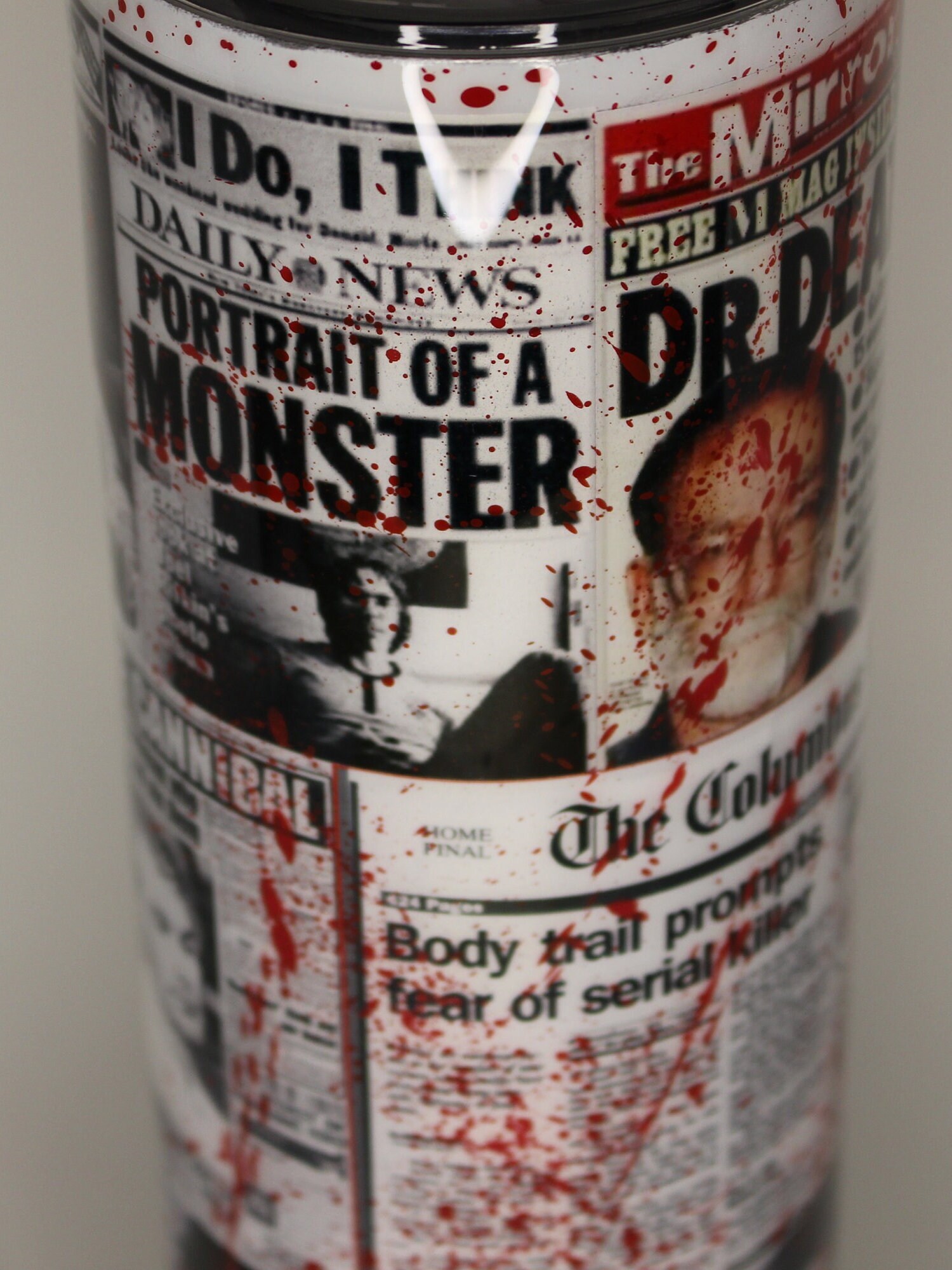 Serial Killer Newspaper Headlines Tumbler True Crime Junkie - Etsy UK