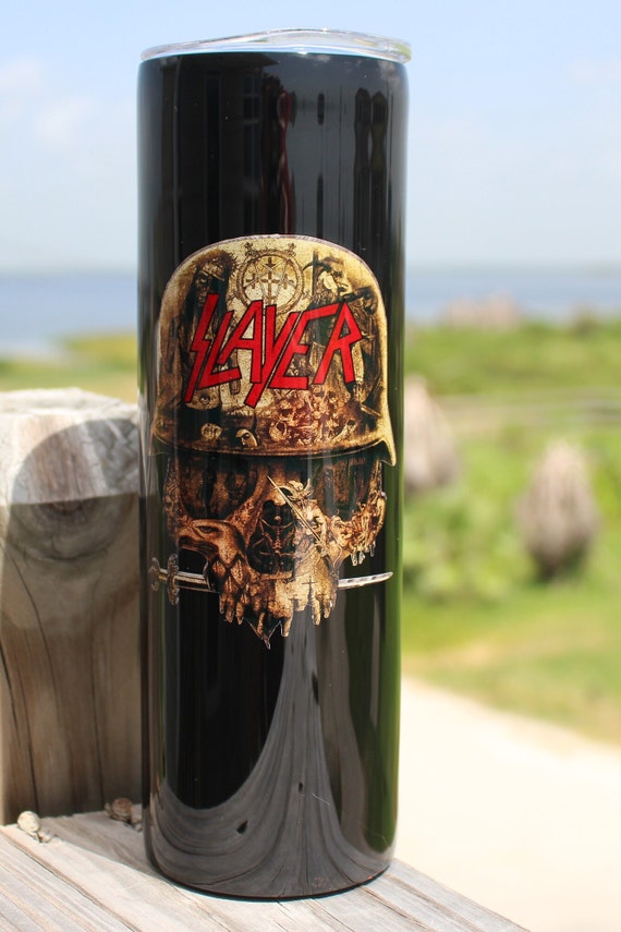 Slayer Cup Heavy Metal Tumbler Slayer Band Slayer - Etsy