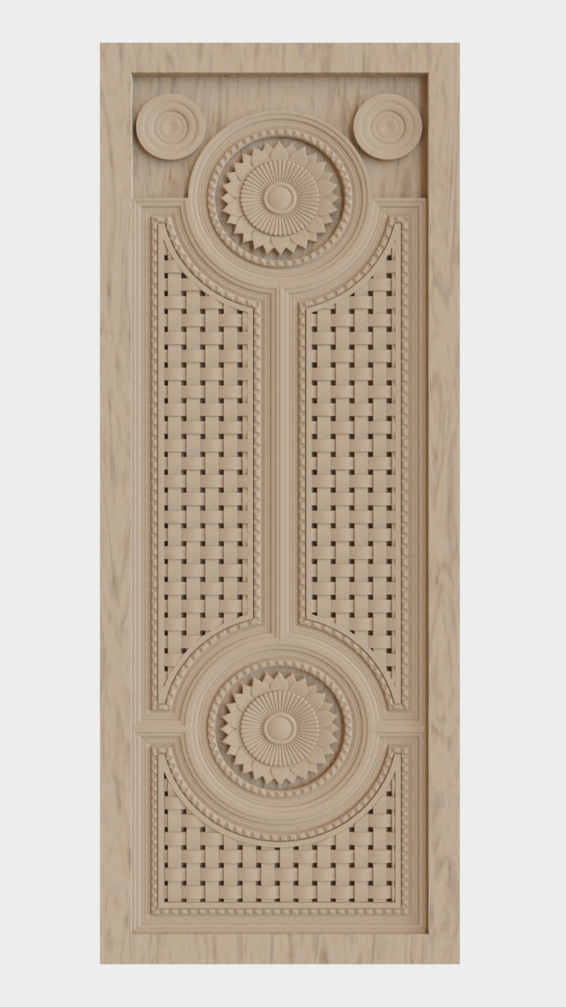 50 Fancy Door Designs: CNC Ready 3D STL Collection (digital Download ...