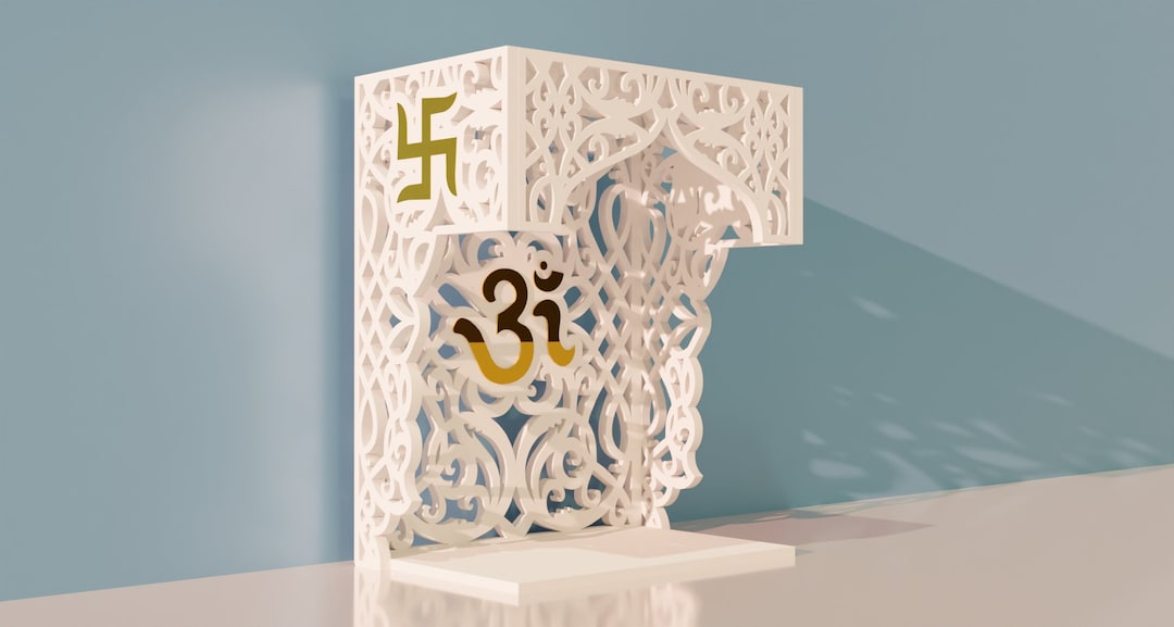 Mandir Design for Home Pooja Room | Temple for Home Prayer Room ...