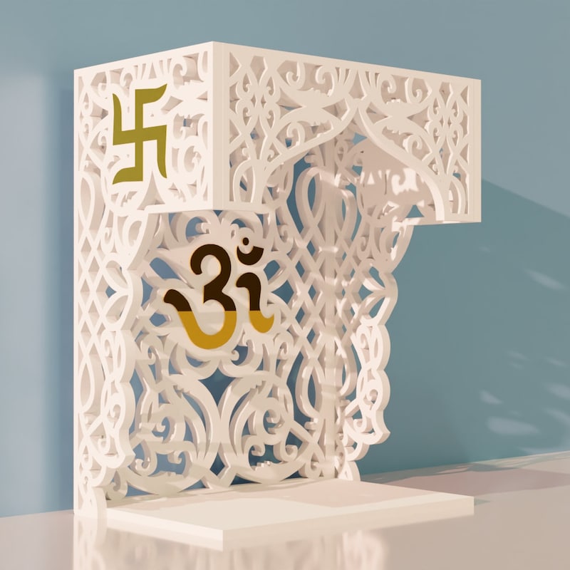 Mandir Design Dxf - Etsy