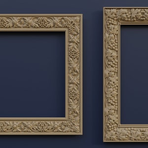 15 STL Frames File Collection for CNC Machine | Blender 3dsmax 3D ...